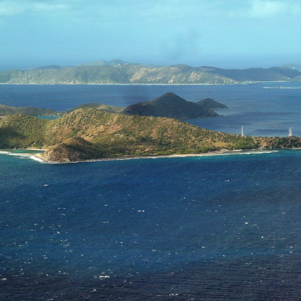 British Virgin Islands | Map of the best anchorages and marinas